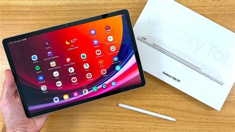 Samsung Galaxy Tab S9 Unboxing And First Impressions Youtube