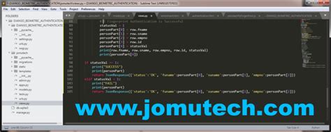 Python Django Biometric Authentication Joseph Mwema Biometrics Engineer