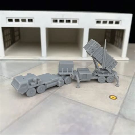 3d Gedruckt 1350700 Us Patriot Raketenabwehrsystem Unbemalt Kit
