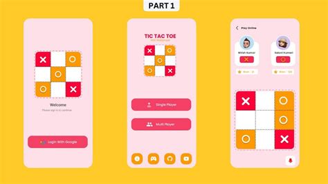 Tic Tac Toe In Flutter With Multiplayer Flutterhero Youtube