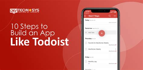Steps To Build An App Like Todoist