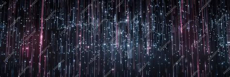 premium photo digital matrix code rain background for technological