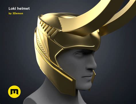 Loki Avengers Helmet Back