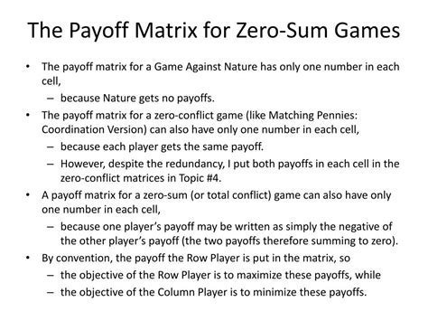 ppt zero sum total conflict games powerpoint presentation free