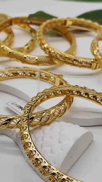 Grace Wholesaler Customized Fashion Copper Indian Gold Womens Bracelet 24k Gold Plated