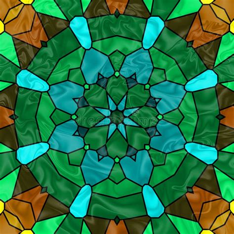 Stained Glass Cross Stock Vector Illustration Of Grout 12173450