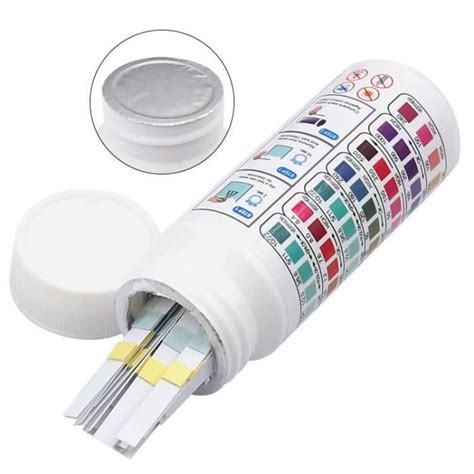 100 Bandelettes Piscine Et Spa 7 En 1 Bandelettes De Test Deau Test