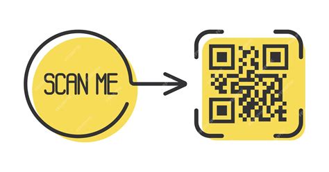 스마트폰 비문용 Qr 코드 스마트폰 아이콘으로 결제 벡터용 Qr 코드 스캔 프리미엄 벡터