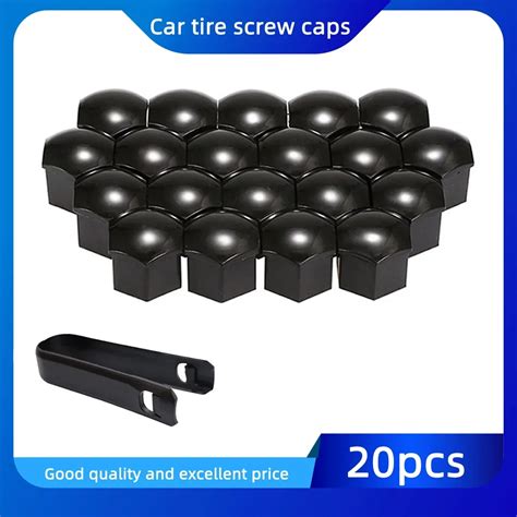 17 19 21mm 20pcs Car Wheel Nut Caps Protection Covers Caps Anti Rust