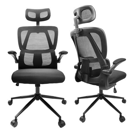 FOTEL BIUROWY REGULOWANY OBROTOWY KRZESŁO BIUROWE ERGONOMICZNY KG102