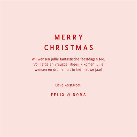 Trendy Kerstkaart Met HO HO HO Typografie Kaartje2go