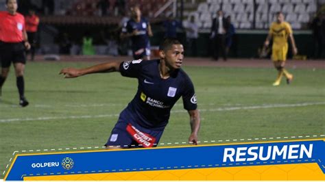 Resumen Academia Cantolao Vs Alianza Lima 1 2 Youtube