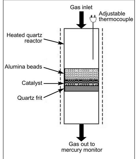Schematic Diagram Of The Packed Bed Reactor The Catalysts