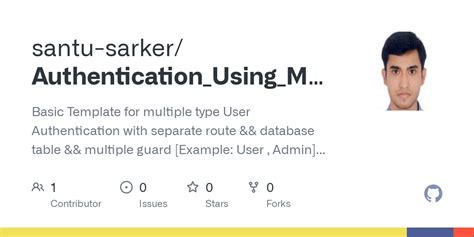 GitHub Santu Sarker Authentication Using Multiple Guard Basic