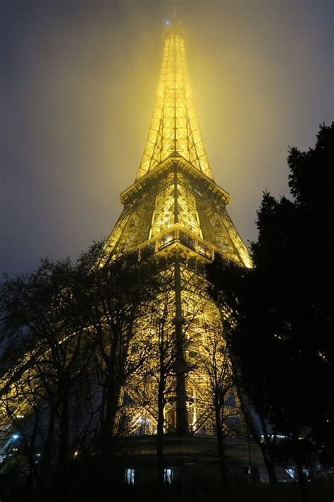 Paris Torre Eiffel Arvores Foto Gratuita No Pixabay Pixabay