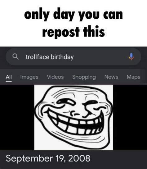 Trollface Birthday By Toppydreemurr On Deviantart