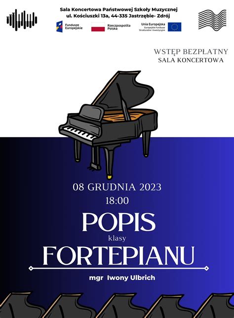 08 12 2023 Popis klasy fortepianu Państwowa Szkoła Muzyczna I i II
