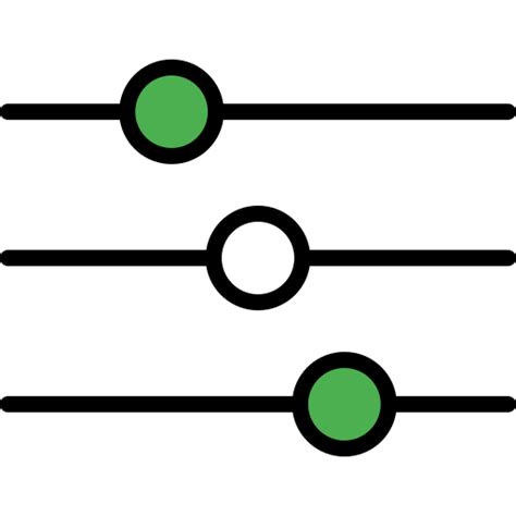 Adjust Generic Fill Lineal Icon