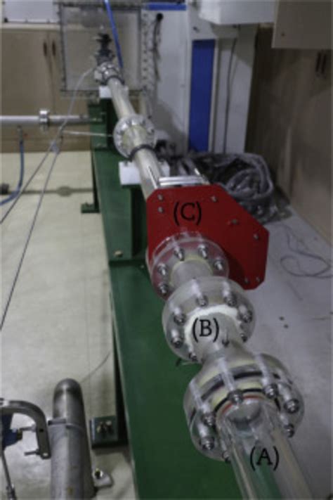 Photo Of Sensor Installations A Test Section B Conductance