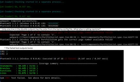 Karma Calls Jasmine Twice · Issue 2799 · Karma Runnerkarma · Github