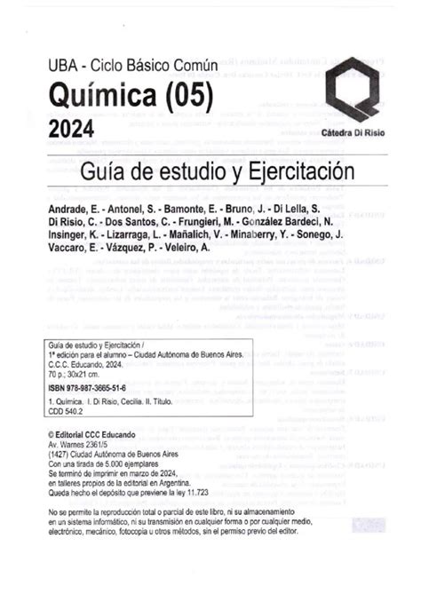 Química di risio Quimica Studocu