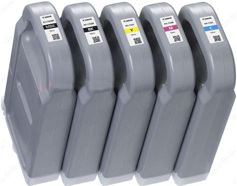 Картридж Canon PFI-710 комплект (MBK,BK,M,C,Y) 5шт х 700мл в город Ташкент