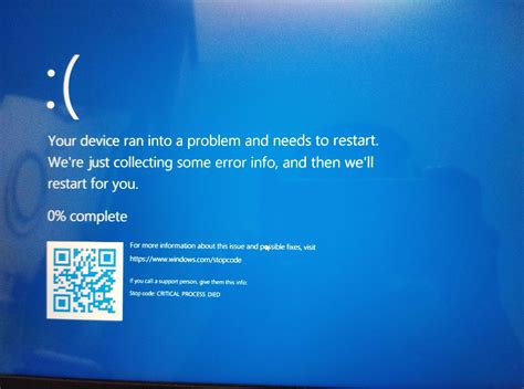 Bsod Criticalprocessfailed Microsoft Qanda