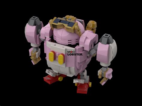Lego Moc Kirby Bot By Moc Lobster Rebrickable Build With Lego