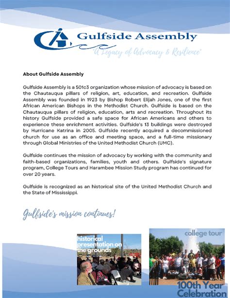 Gulfside Assembly Waveland Ms