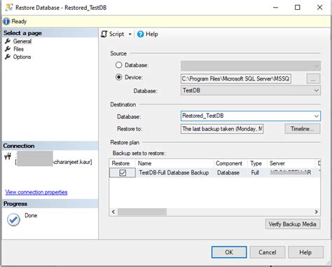 Cómo reparar una base de datos SQL Server en modo de recuperación Stellar