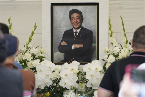 Japanese Leaders Mark 1 Year Since The Assassination Of Former Prime