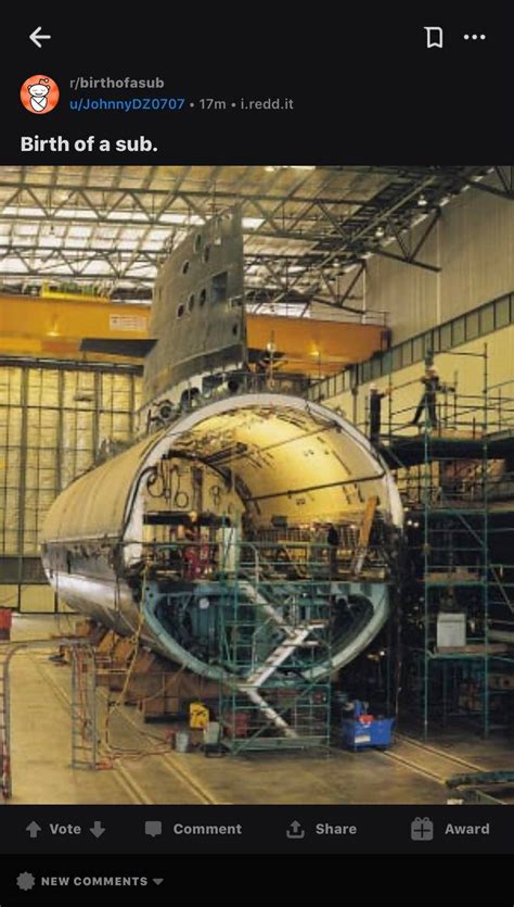 Birth Of A Submarine Scrolller