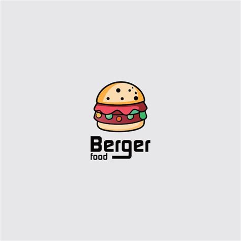 Vector De La Hamburguesa Vector Premium