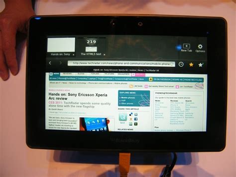 BlackBerry PlayBook To Get Android App Support This Year TechRadar