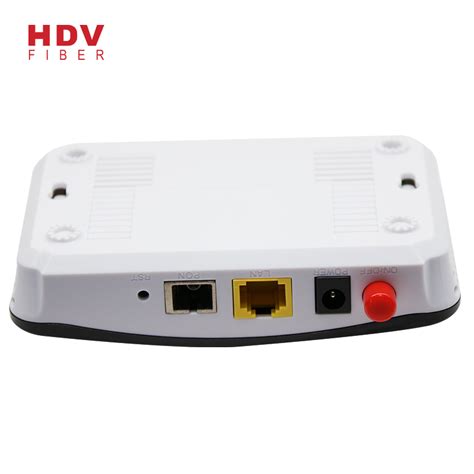 China Shenzhen Factory Optical Network Unit Single Pon Onu Xpon Ont Manufacturer And Supplier HDV
