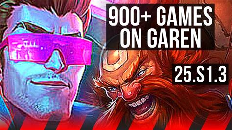 Garen Vs Gragas Top 1423 Legendary 900 Games Eune Master