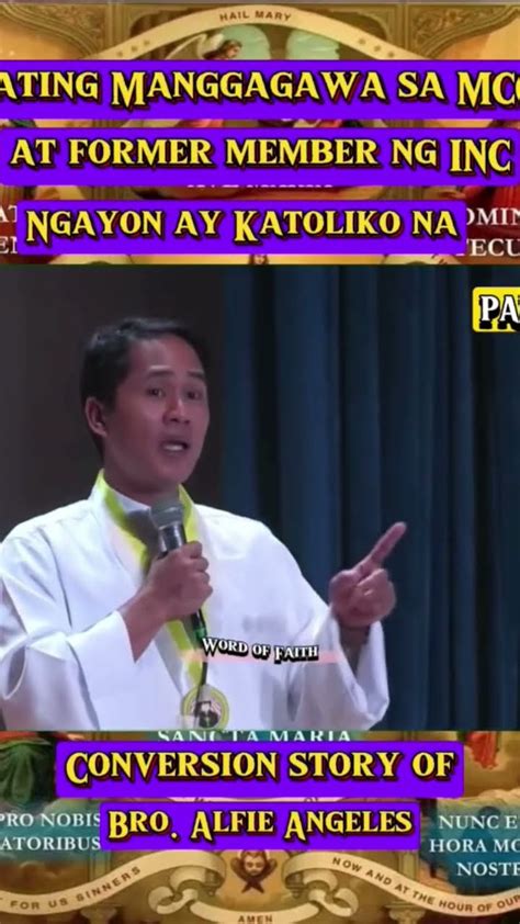 Dating Manggagawa Ng Ang Dating Daan At Former Member Ng Inc Ngayon