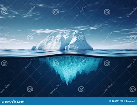 Iceberg Floating Generate Ai Stock Image 275616739