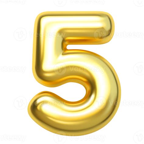 Numero 5 Png Para Descargar Gratis