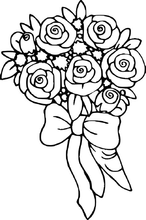 Disegni Da Colorare Fiori Rose Disegni Da Colorare Stampa E Color