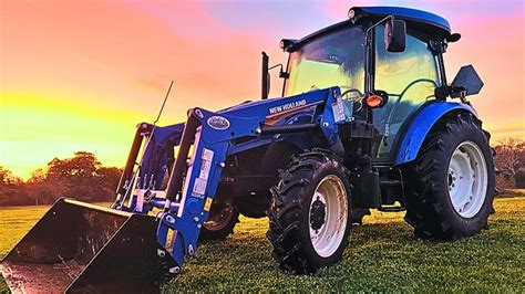 The New Holland Workmaster 75 Cab Tractor Youtube
