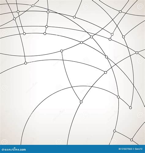 Geometric Vector Pattern Curves And Circles Stock Vector Illustration Of Business Design