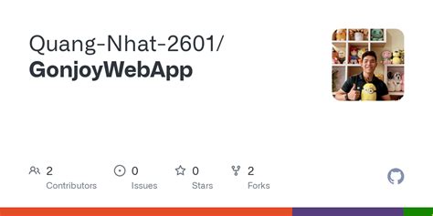 Github Quang Nhat 2601gonjoywebapp