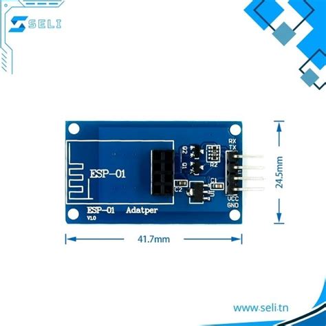Adaptateur Pour Esp 01 Esp Seli