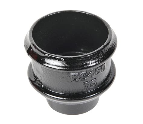 Cast Iron Round Loose Pipe Socket Plain Cast Iron Downpipe Socket