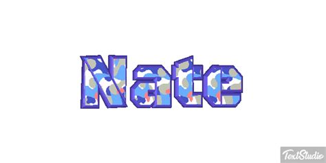 Nate Name Animated  Logo Designs