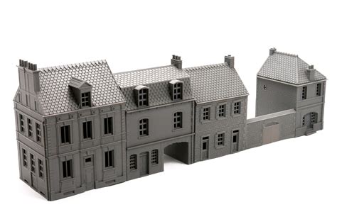 🎲 Normandy Town Volume 4 Set Miniature Wargaming French Terrain Ww2