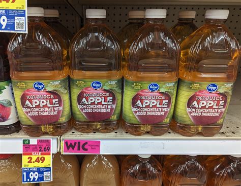 Kroger Apple Juice Just 199 At Kroger Iheartkroger
