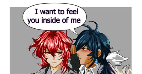 Genshinimpact Kaeluc Short Comic Izanagixalterのイラスト Pixiv
