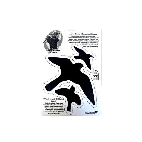 Bird Alert Window Decals